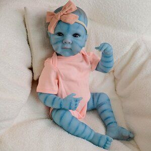 Toys | 2inch Full Silicone Body Baby Dolls Pinkbettie Avatar Girl With ...